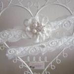 Ivory Garter Set / Wedding Garter - Simply Lace Bridal Garter Set on Luulla